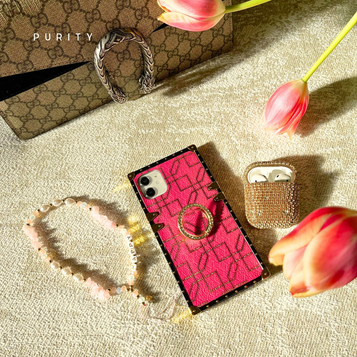 Magenta - Neon Pink iPhone 17 Case by PURITY