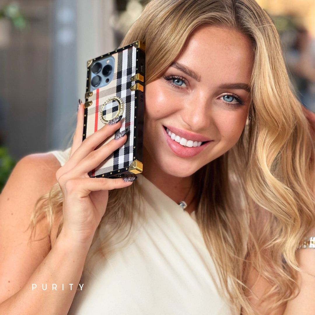 Plaid iPhone 17 Pro Max Case - British Luxe by PURITY