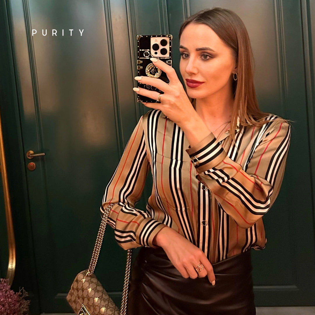 Yin - Black & Gold iPhone 17 case by PURITY