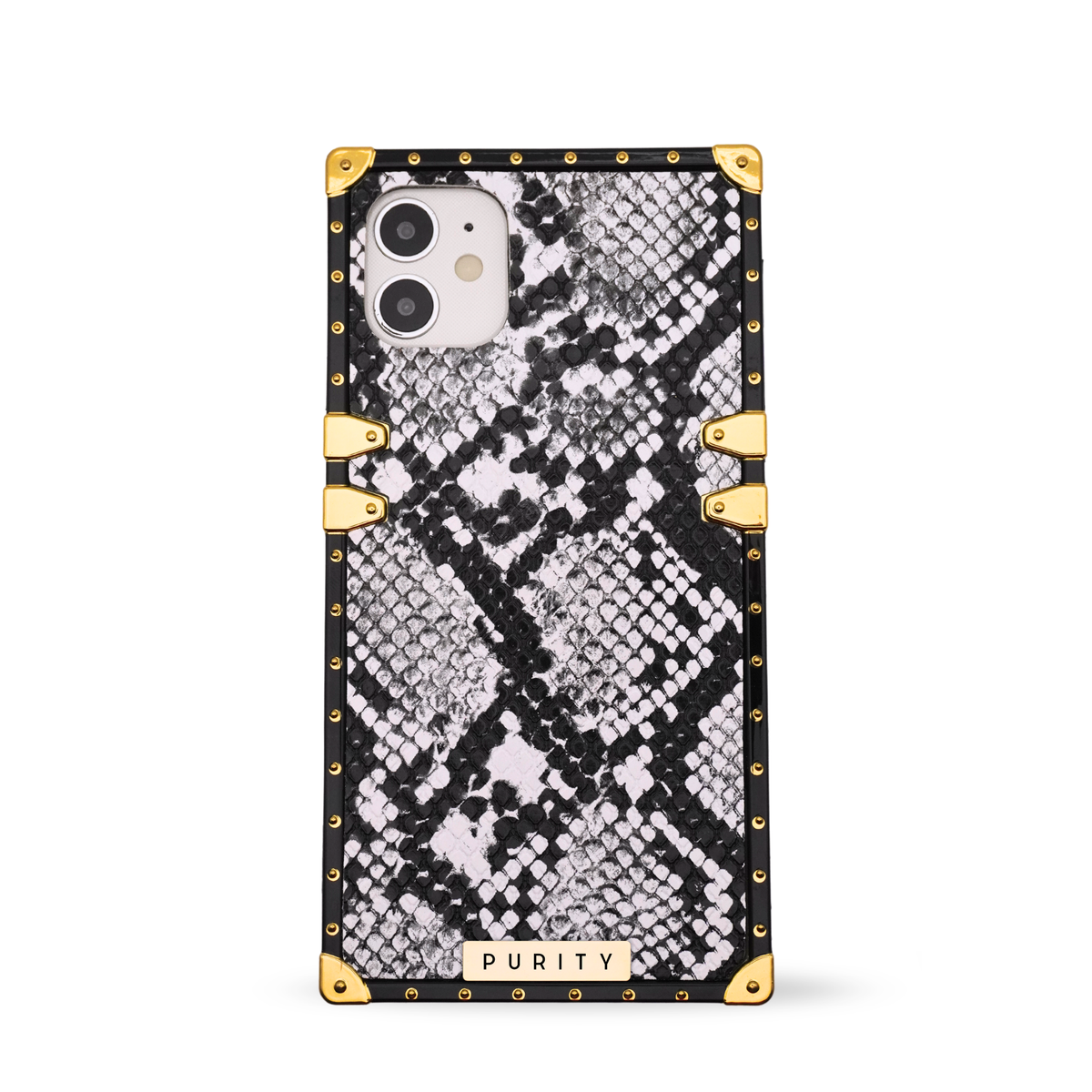 Albino - White Snakeskin iPhone 16 Case by PURITY