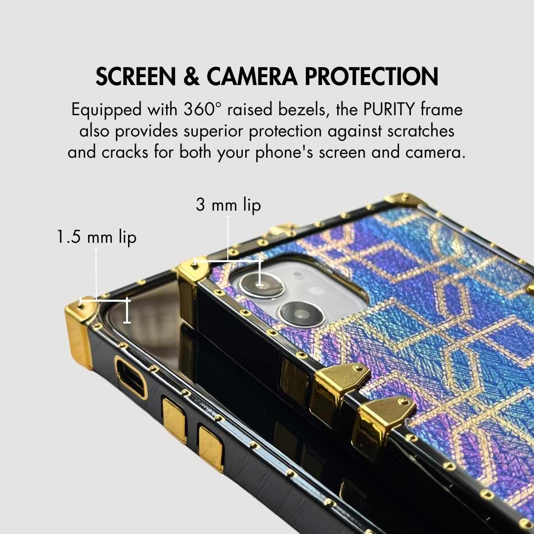 Samsung Case "Cyan" | Blue Neon Phone Case | PURITY